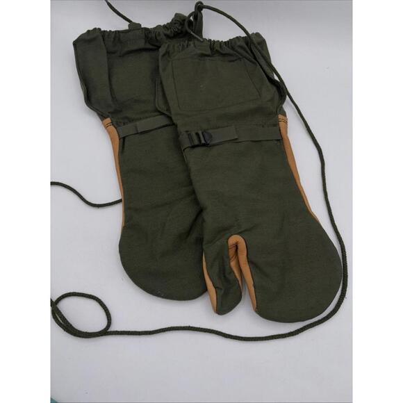 Other | 1989 Us Army Cold Weather Trigger Finger Mitten Shell Gloves ...